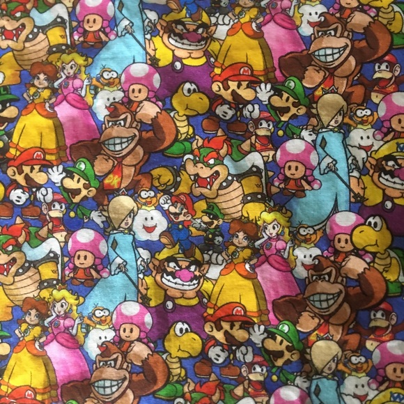 Hand Crafted | Accessories | New Nintendo Mario Donkey Kong Cotton Face ...